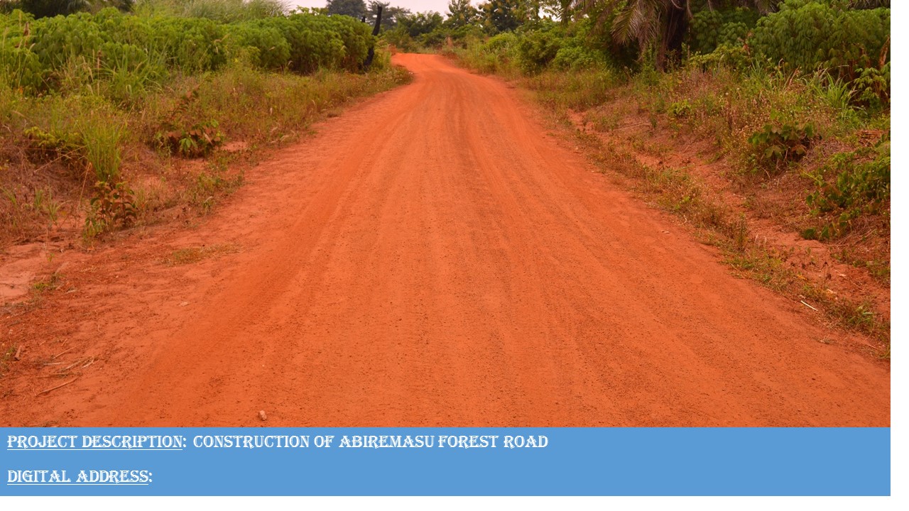 MAMPONG MUNICIPAL ROADS (PROJECTS) – Mampong Municipal Assembly