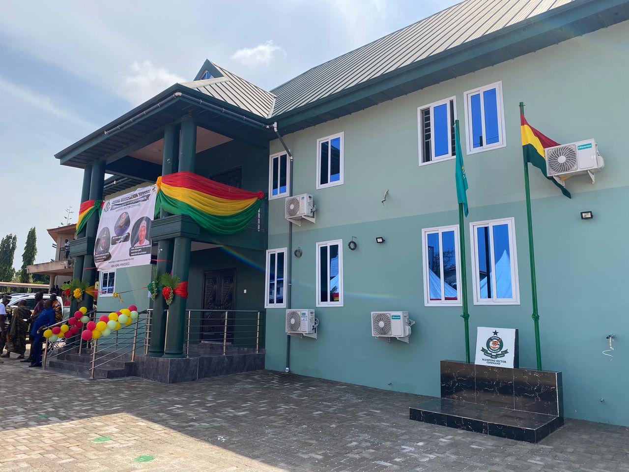 Inauguration Ceremony of Ghana Immigration Service Office Donated by ...